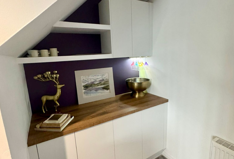 Bespoke Storage, Wall Panels & Glass Balustrade | Cutwood Joinery